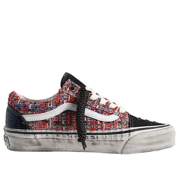 VANS Premium Old Skool Sneakers - Red/black