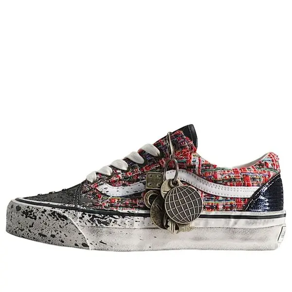 VANS Premium Old Skool Sneakers - Red/black