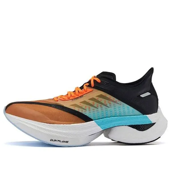361 DEGREES Hurricane Athletic Sneakers - Orange/black