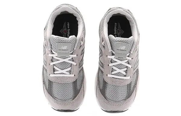 NEW BALANCE 990v5 Suede And Mesh Sneakers - Gray