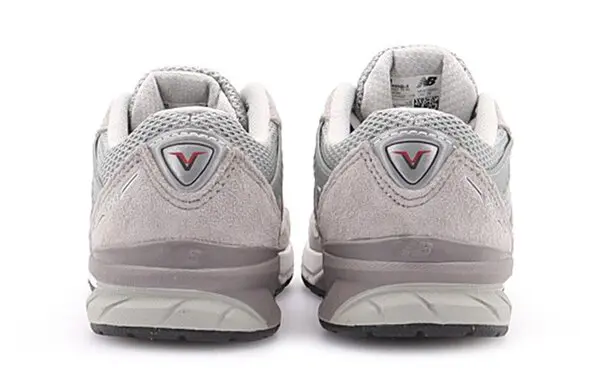 NEW BALANCE 990v5 Suede And Mesh Sneakers - Gray