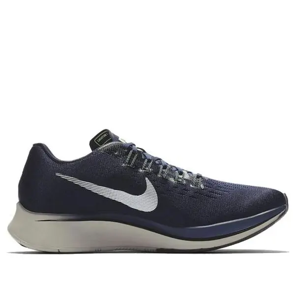 Nike Zoom Fly "obsidian" Sneakers - Black/white/blue
