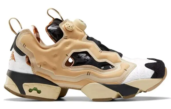 REEBOK Kung Fu Panda X Instapump Fury 'po' Sneakers - Tan