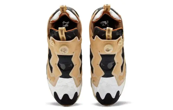 REEBOK Kung Fu Panda X Instapump Fury 'po' Sneakers - Tan