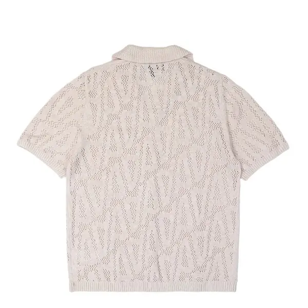 JORDAN X A Ma Maniere Short Sleeve Knit Shirt - Phantom