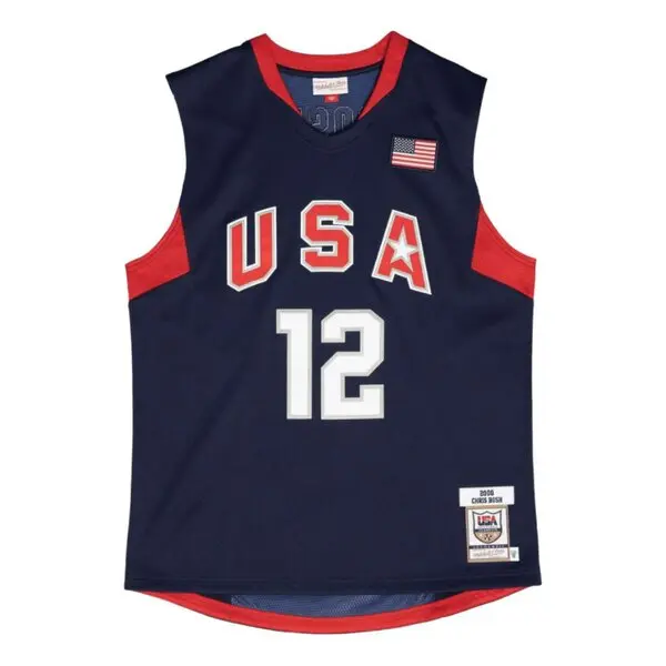 Mitchell & Ness Team Usa Chris Bosh 2008 Authentic Jersey - Default Colorway