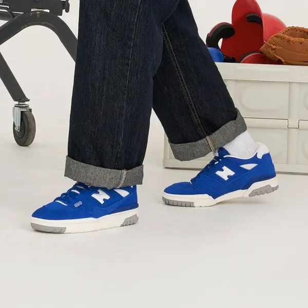 NEW BALANCE 550 Suede Pack - Team Royal/white/concrete