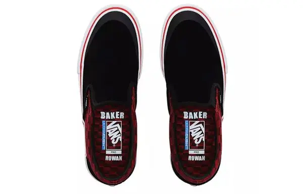 VANS Baker Skateboards X Rowan Slip-on Sneakers