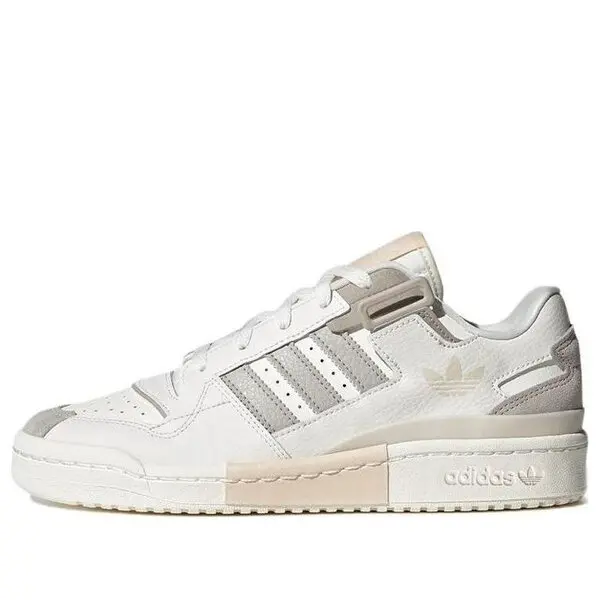 Adidas Originals Forum Exhibit Low Top Sneakers - White/gray