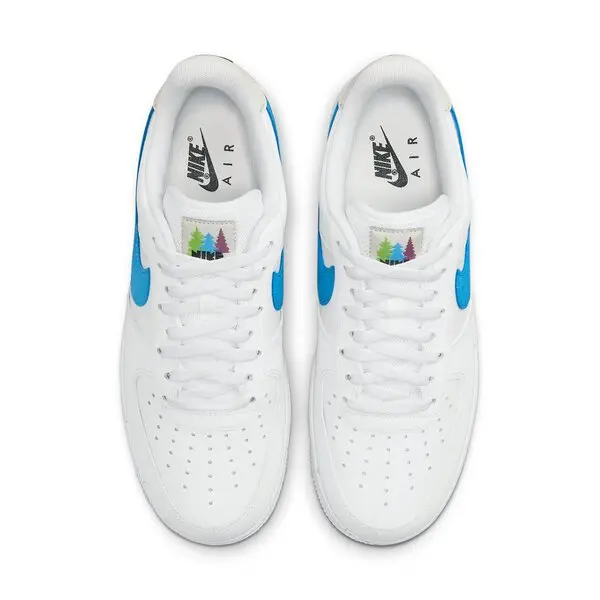 Nike Force 1 Low '07 Sneakers - White/chlorophyll/light Bone
