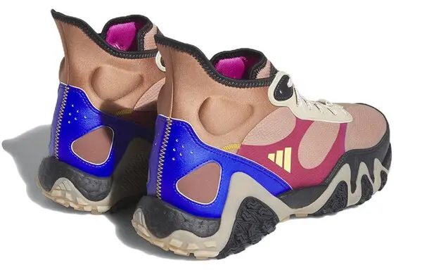 Adidas Adicross Hi Boost Golf Shoes - Brown/multi-color