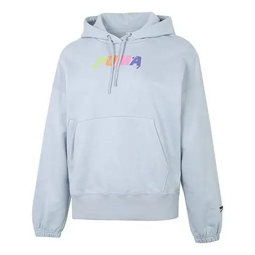 PUMA Downtown Logo Hoodie - Teal