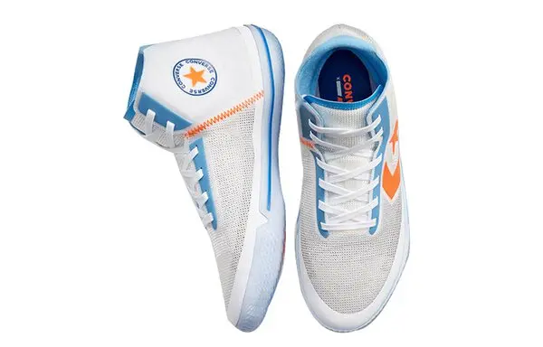 CONVERSE Chuck Taylor All Star Pro Bb High Top Sneakers - White/orange/blue
