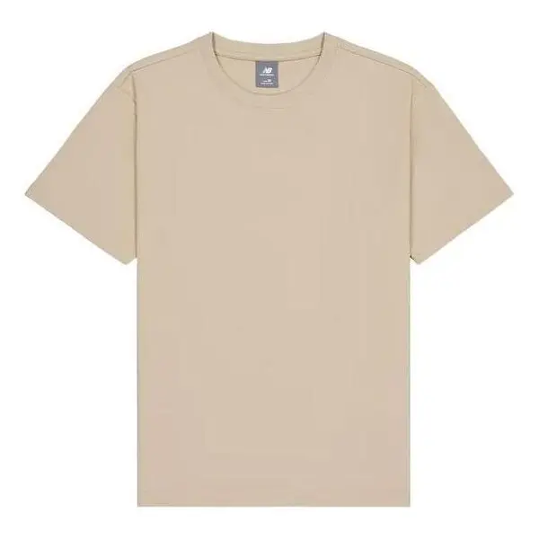NEW BALANCE Cotton T-shirt Asia Sizing - Stoneware