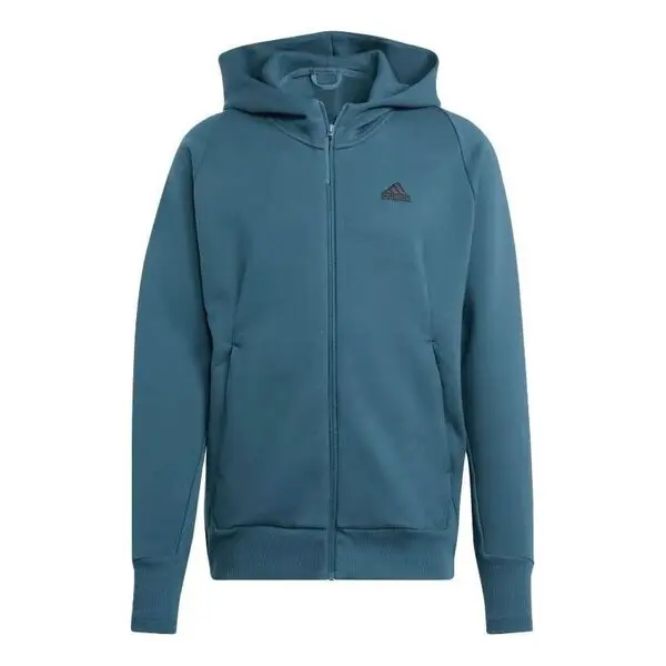 Adidas Z.n.e. Premium Full-zip Hooded Track Jacket - Arctic Night