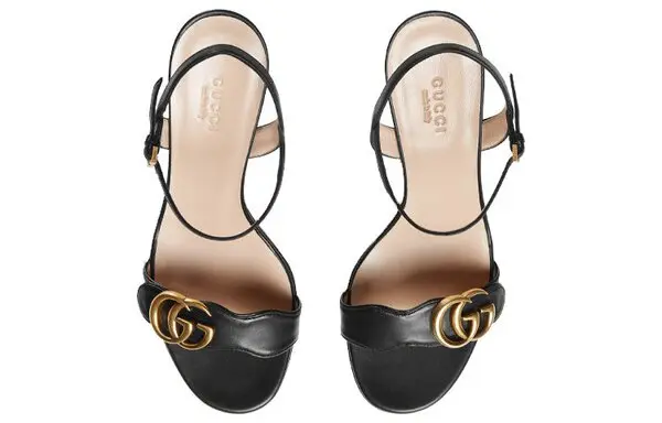 Gucci G Heel Sandals