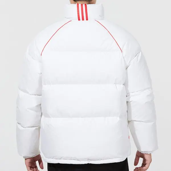 Adidas Down Jacket With Contrasting Trim