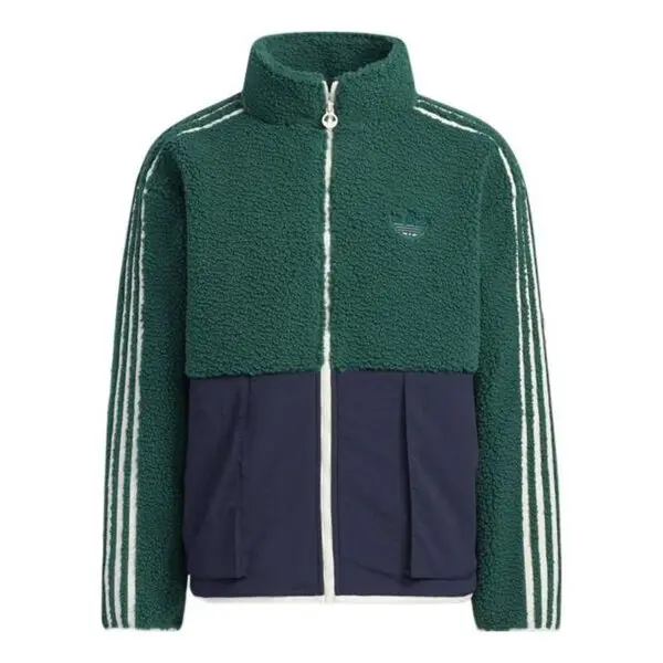 Adidas Originals Embroidered Fleece Jacket