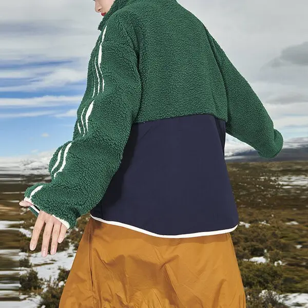 Adidas Originals Embroidered Fleece Jacket