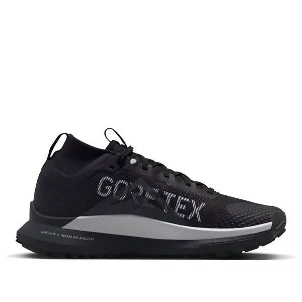 Nike React Pegasus Trail Gore-tex Running Shoes - Black/reflect Silver/wolf Grey