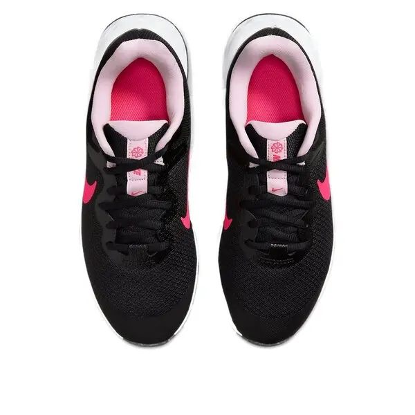 Nike Revolution 6 Low Top Sneakers - Black/pink