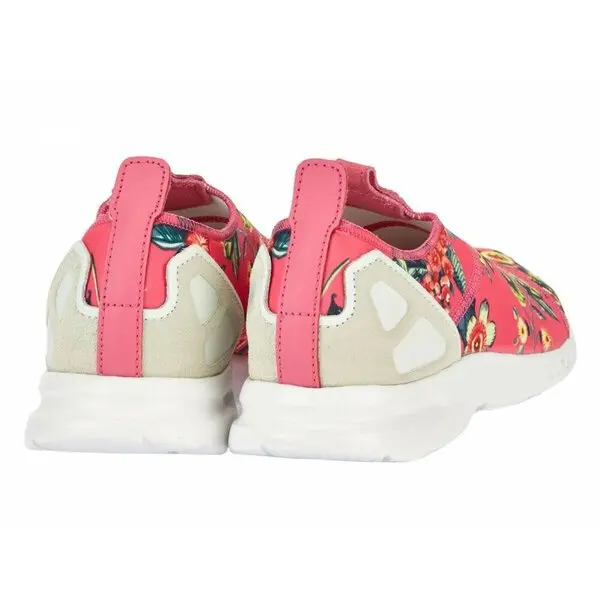 Adidas Originals Zx Flux Smooth Slip-on Sneakers - Pink/white
