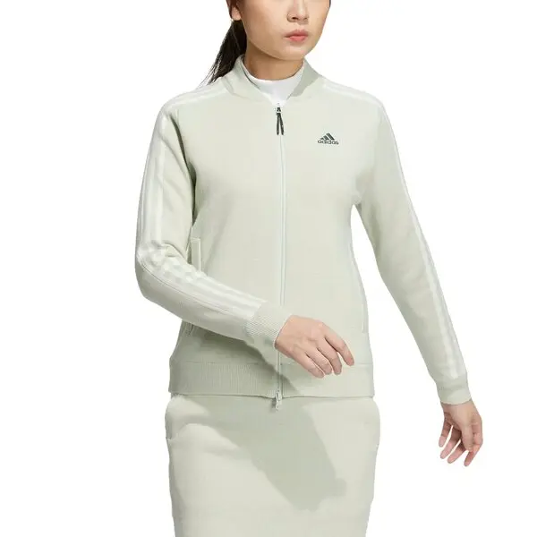 Adidas Wind.rdy 3-stripes Zip Up Sweater