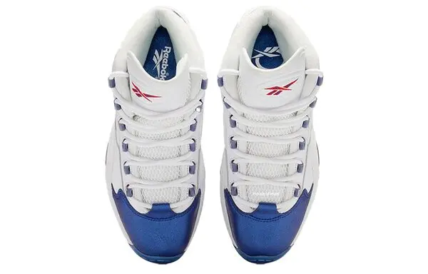 REEBOK Question Mid "blue Toe" Gx0227 Sneakers - White/blue