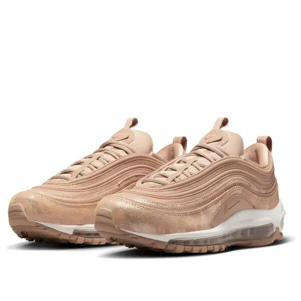 Nike Max 97 Distressed Hemp Sneakers - Brownyellow