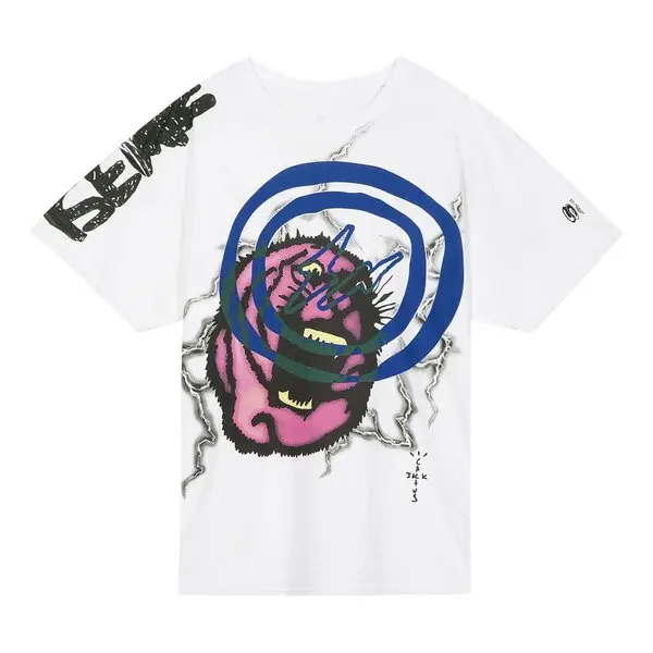 TRAVIS SCOTT Cactus Jack X Fragment Design Tee - White
