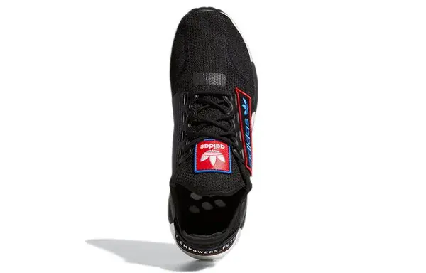 Adidas Nmd_r1 V2 "logo Patch" Sneakers - Black