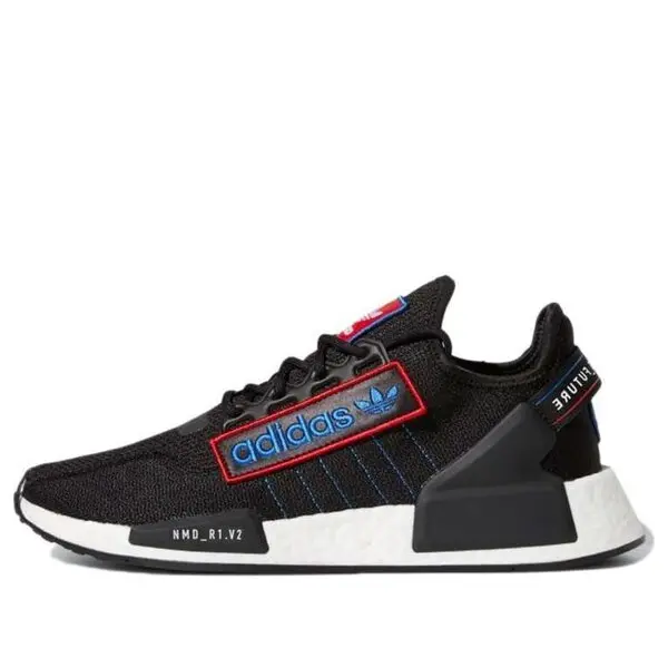 Adidas Nmd_r1 V2 "logo Patch" Sneakers - Black
