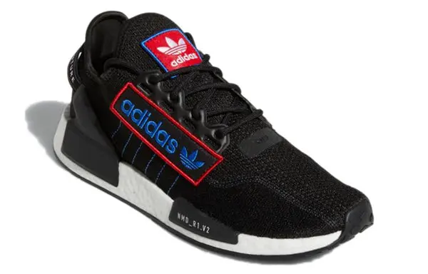 Adidas Nmd_r1 V2 "logo Patch" Sneakers - Black