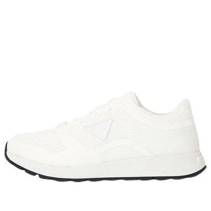 Prada Prax 2.0 Knit Fabric Sneakers - White
