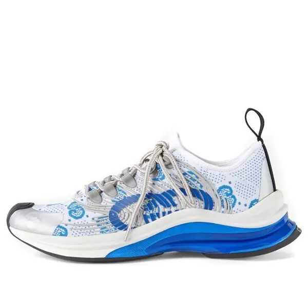 Gucci Run Sneaker - White/blue