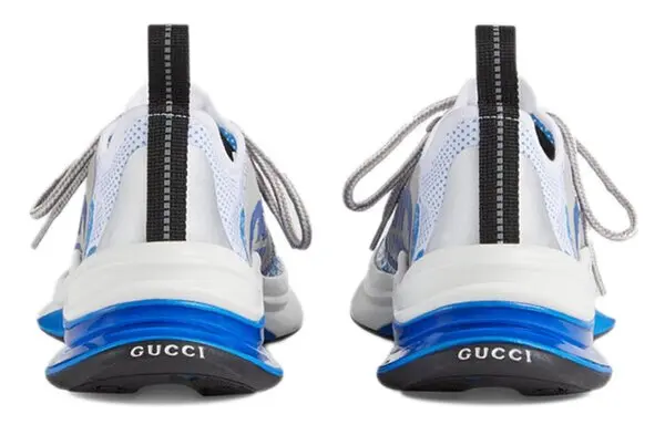 Gucci Run Sneaker - White/blue