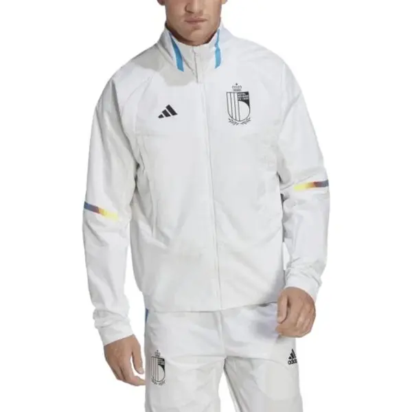 Adidas Belgium Game Day Anthem Jacket - White