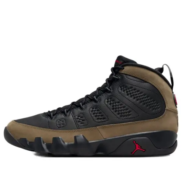 JORDAN Air Retro Olive - Black/true Red/light Olive