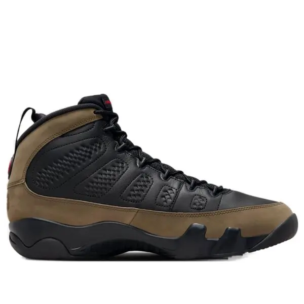 JORDAN Air Retro Olive - Black/true Red/light Olive