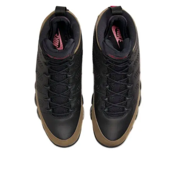 JORDAN Air Retro Olive - Black/true Red/light Olive