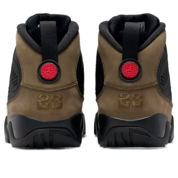 JORDAN Air Retro Olive - Black/true Red/light Olive