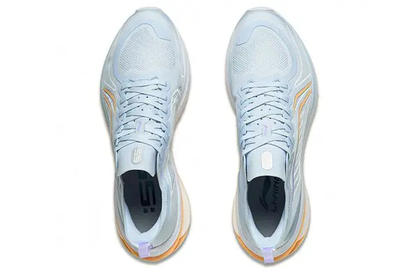 LI-NING Wushi 5s 3.0 Athletic Sneakers - Blue/orange/white