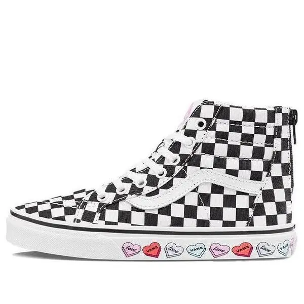 VANS Sk8-hi Damier Sneakers - Black/white