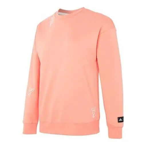 Adidas Graphic Sweatshirt - Orange