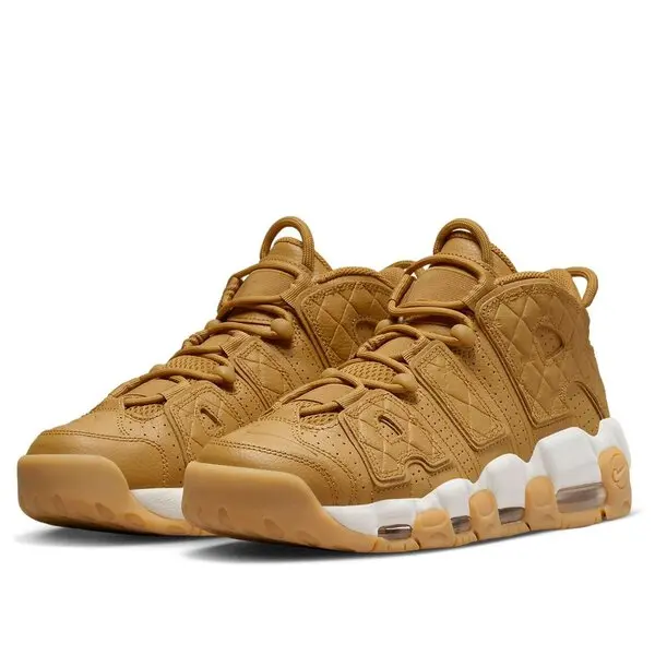 Nike More Uptempo Quilted Wheat