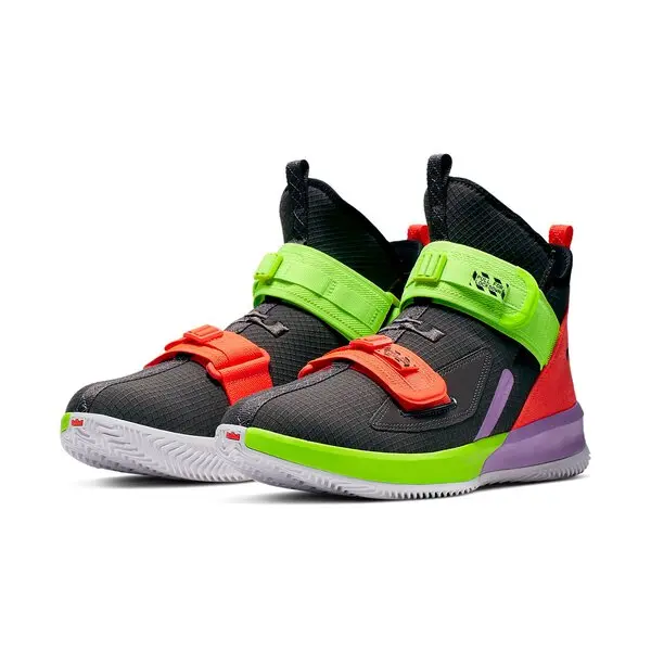 Nike Lebron Soldier Athletic Sneakers - Greygreen