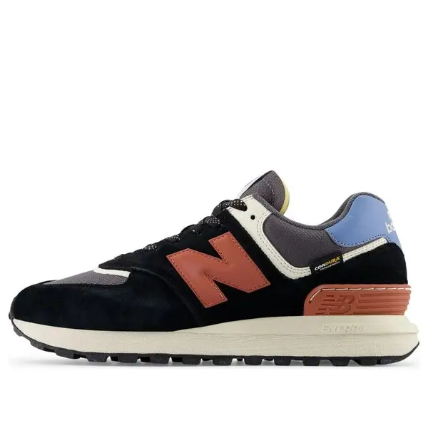 NEW BALANCE 574 Legacy Lace-up Sneakers - Black/red/blue