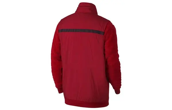 JORDAN Air Pullover Fleece Lined Jacket - Red