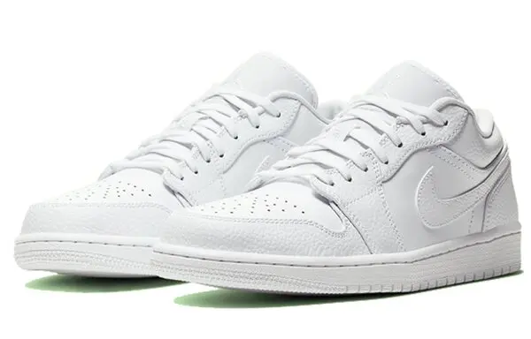 JORDAN 1 Low 'triple Sneakers - White