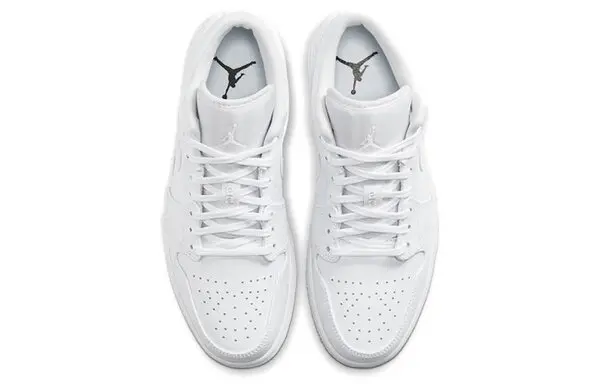JORDAN 1 Low 'triple Sneakers - White